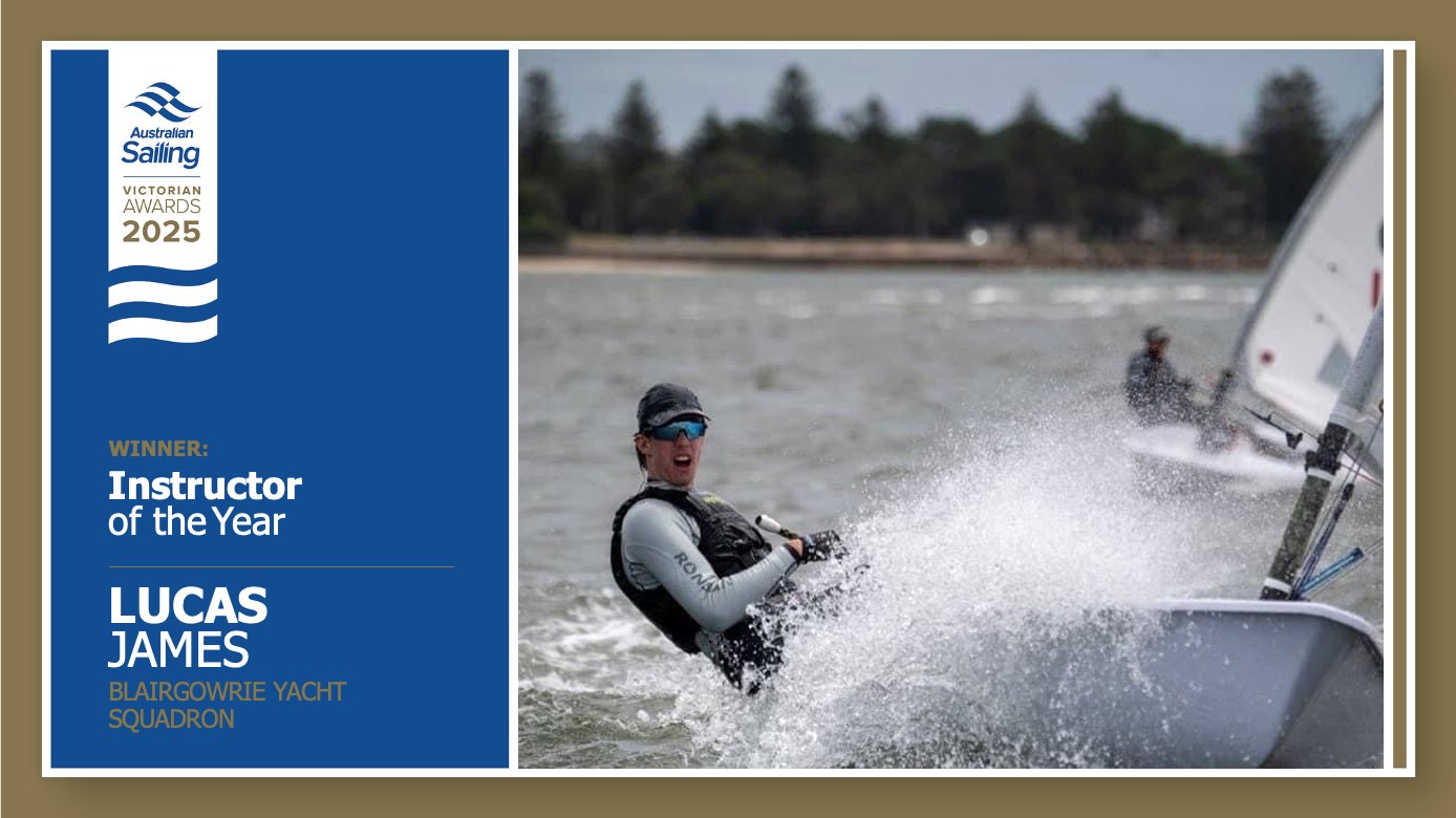 Australian Sailing Vic Sailing Awards 2025 - Blairgowrie Yacht Squadron
